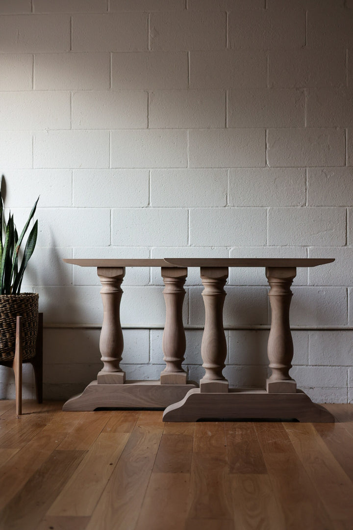 Pedestal Sets – Wood Table Bases