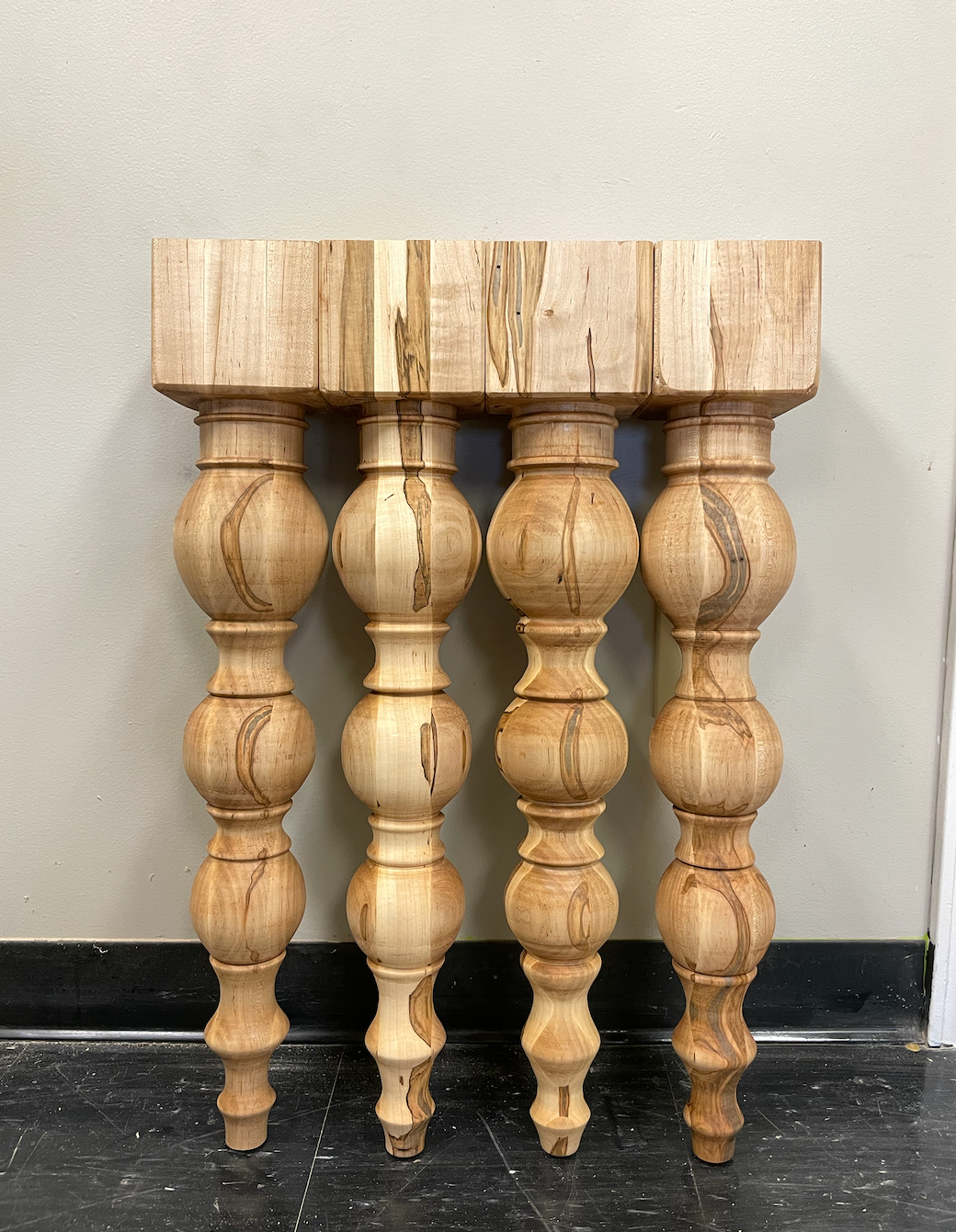 The Alex Table Legs – Wood Table Bases